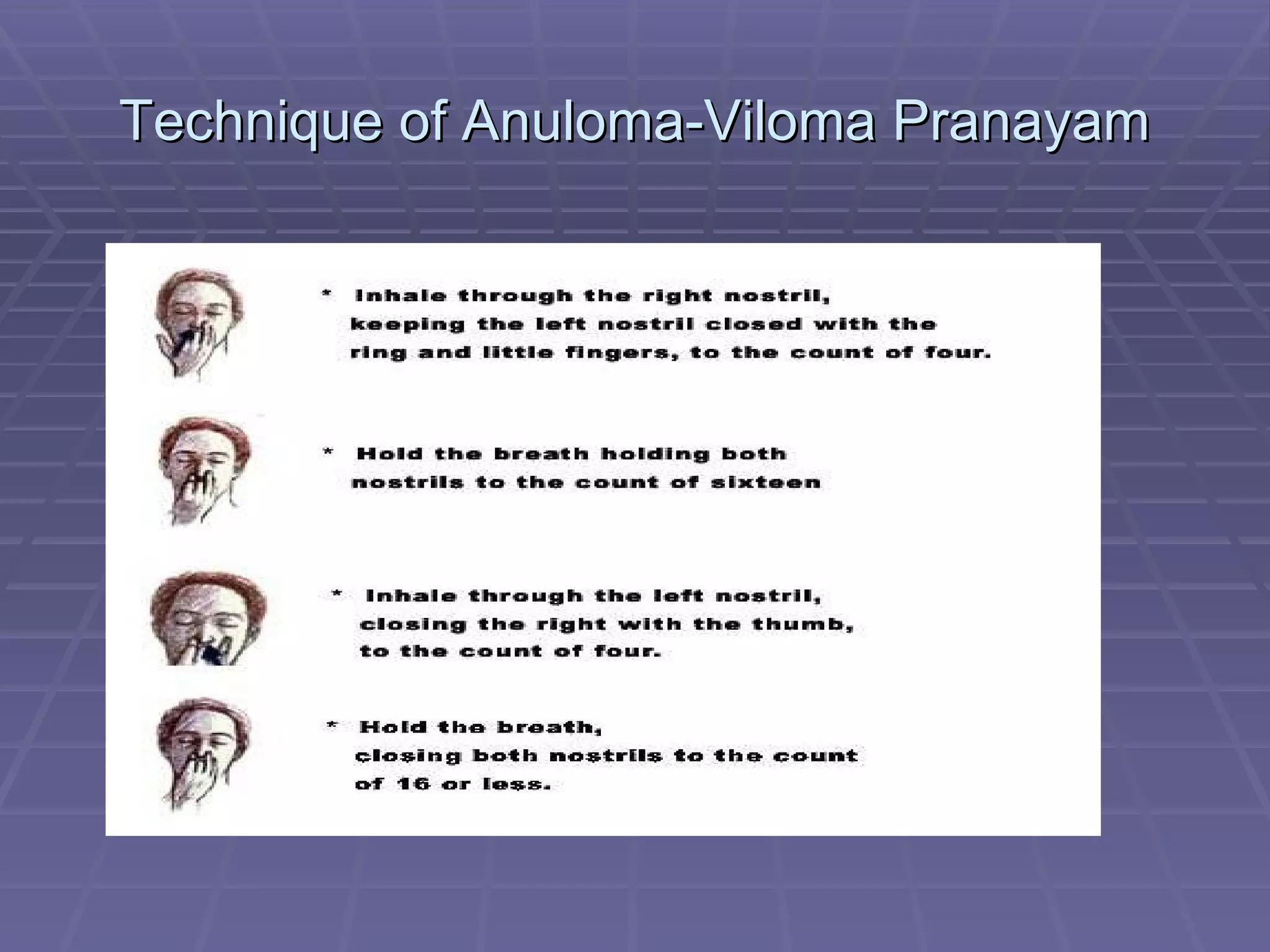 Anuloma viloma pranayam | PPT
