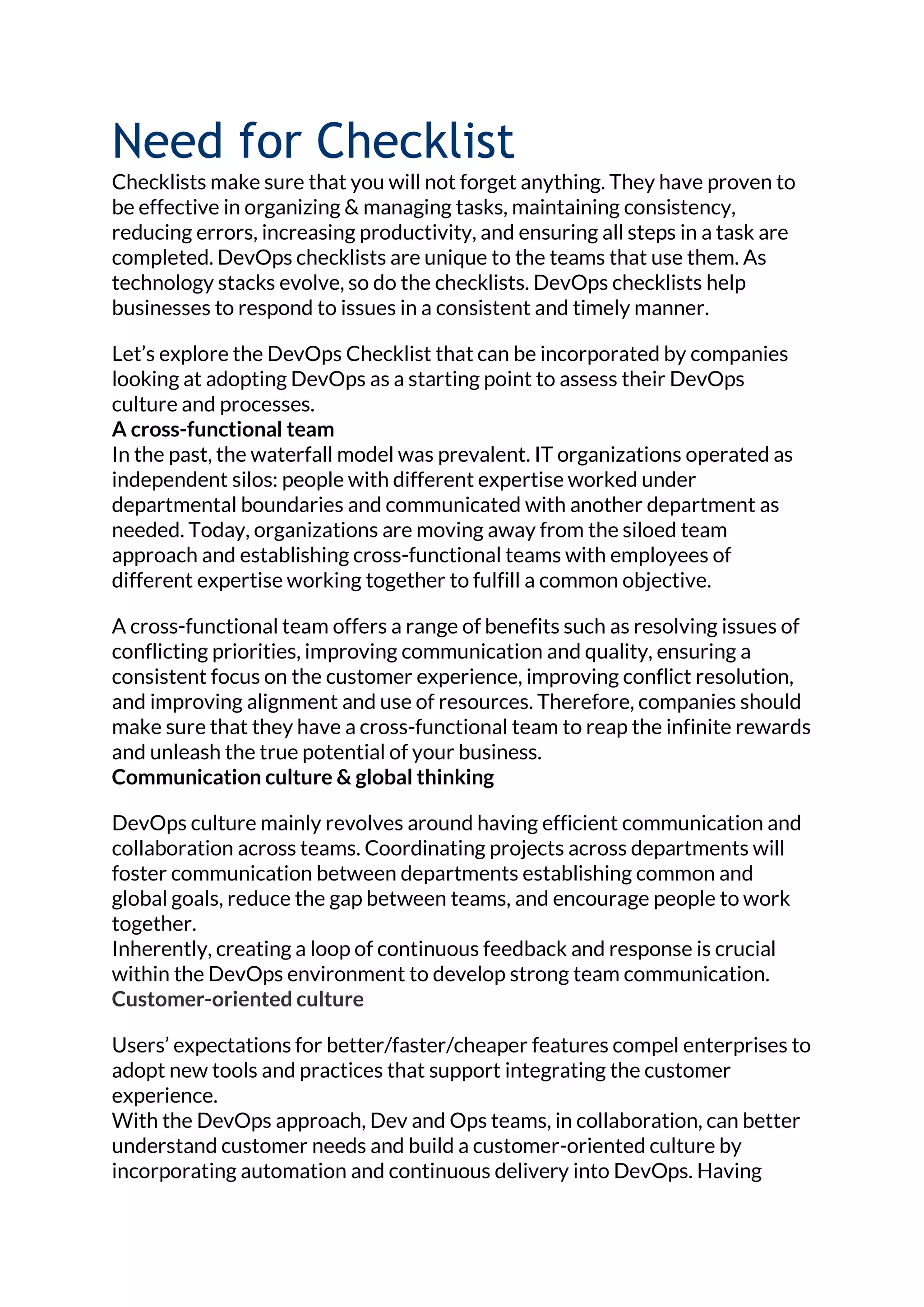 An Ultimate 10 Point DevOps Checklist for your Organization.pdf