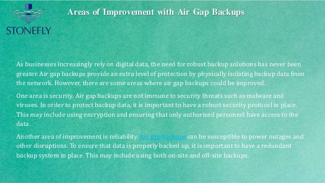 An Ultimate Guide on Air Gap Backup | PPTX