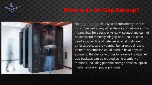 An Ultimate Guide on Air Gap Backup | PPTX