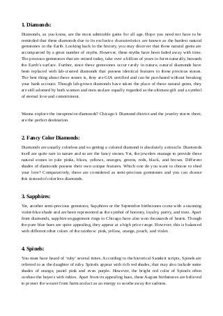 An ultimate guide to gem classification