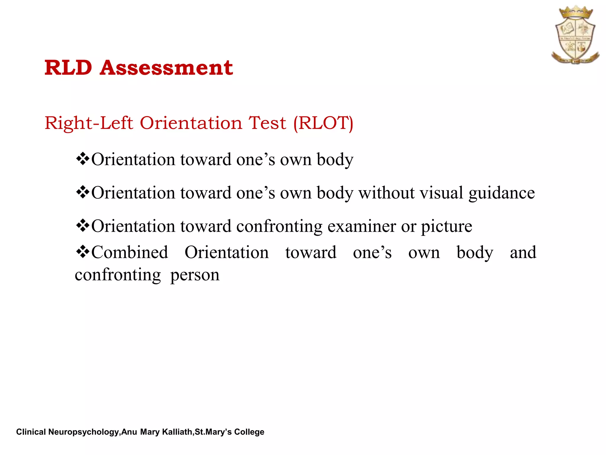 Psychology-Body Scheme Disturbances | PPTX