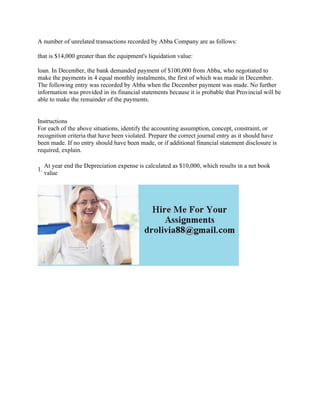 A number of unrelated transactions recorded by Abba Company are as fol.pdf