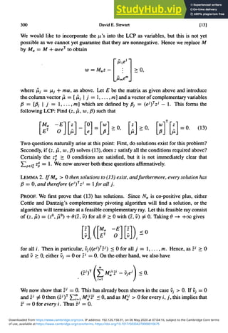 A Numerical Method For Friction Problems With Multiple Contacts | PDF