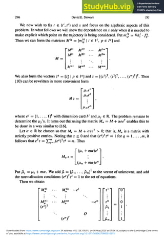 A Numerical Method For Friction Problems With Multiple Contacts | PDF