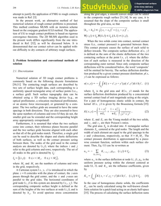 A Numerical Method For Solving Rough Contact Problems Based On The Multi-Level Multi-Summation ...