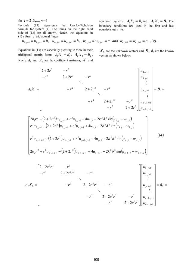 A Numerical Solution For Sine Gordon Type System Pdf