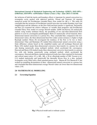 A numerical study of three dimensional darcy- forchheimer d-f- model in an | PDF