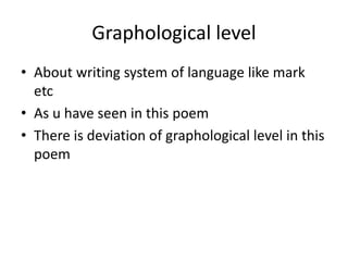 STYLISTIC ANALYSIS OF Emily Dickinson | PPTX | Poetry | Books and Literature