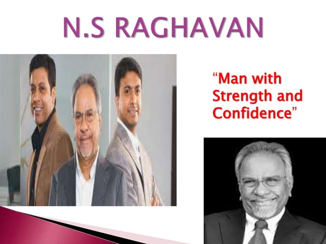 N S Raghavan | PPT