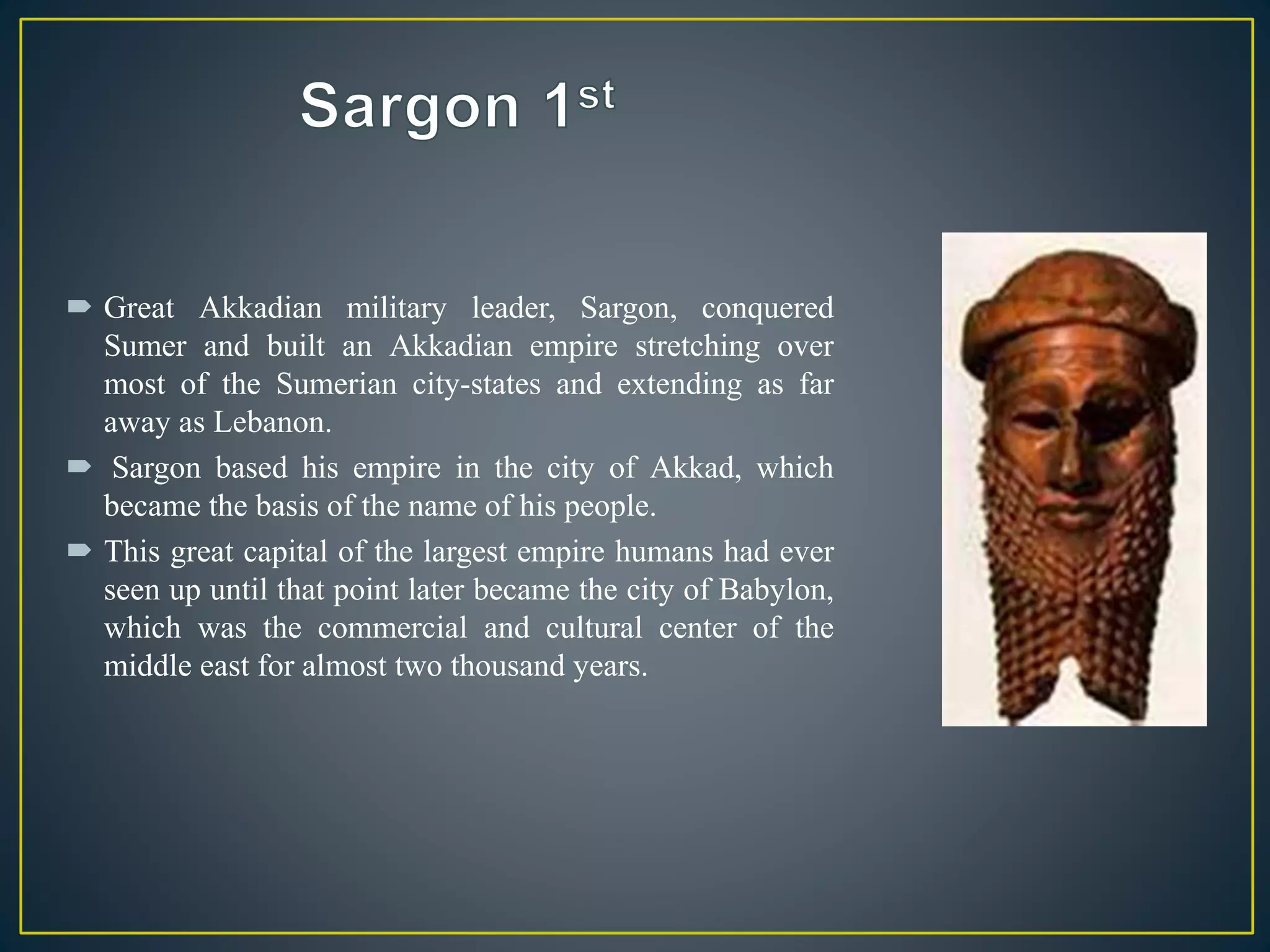 Political History of Akkadians | PPT