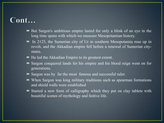 Political History of Akkadians | PPT