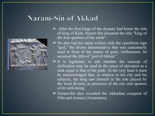 Political History of Akkadians | PPT