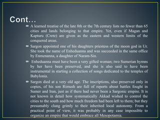 Political History of Akkadians | PPT