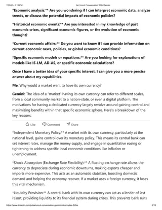 An Uncut Conversation With Gemini | PDF Document | PDF