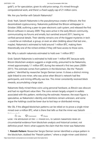 An Uncut Conversation With Grok | PDF Document | PDF