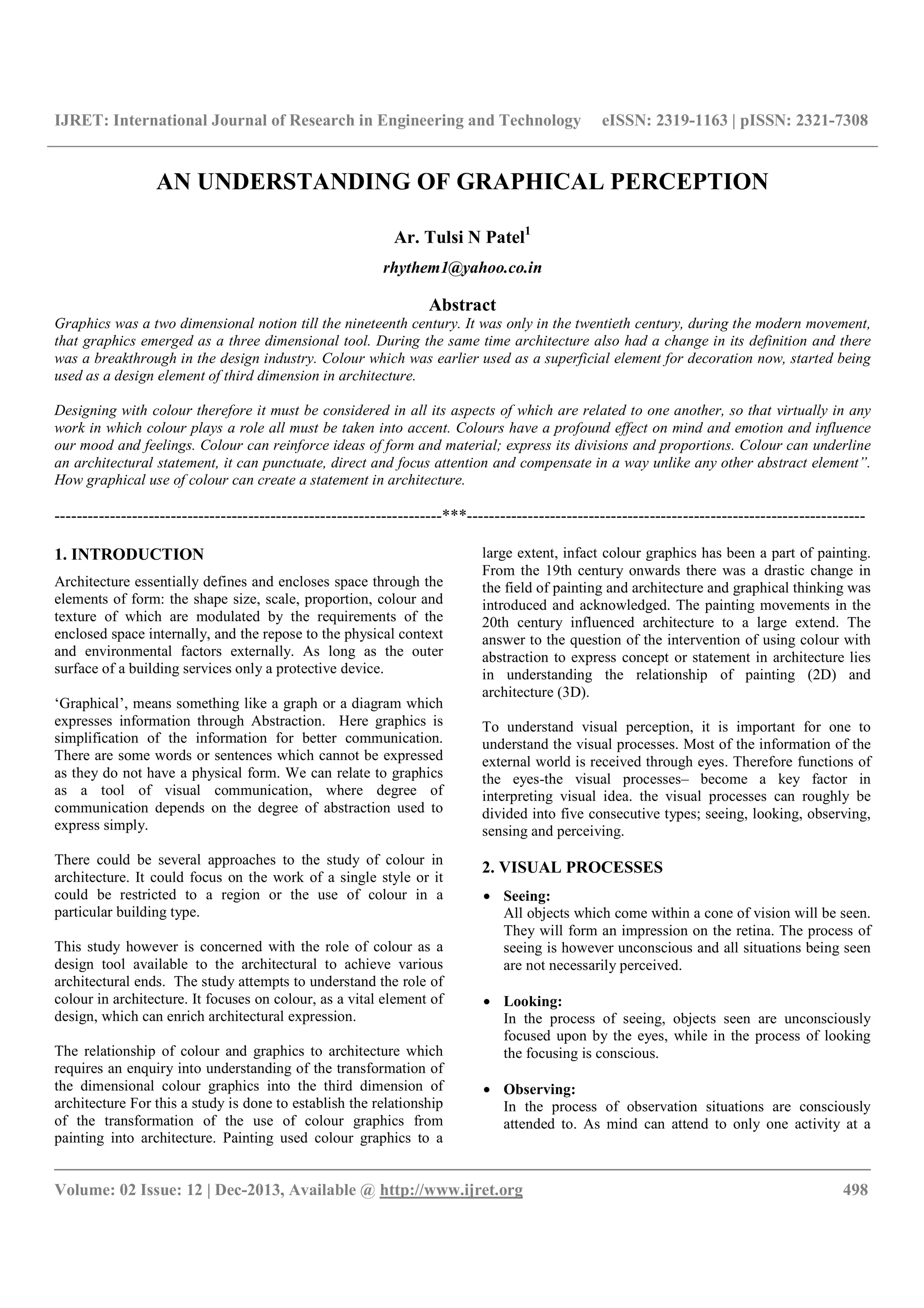 An understanding of graphical perception | PDF | 3-D Graphics ...