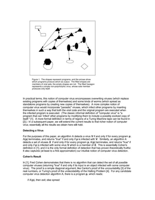 An undetectable computer virus | PDF | Computing | Technology & Computing