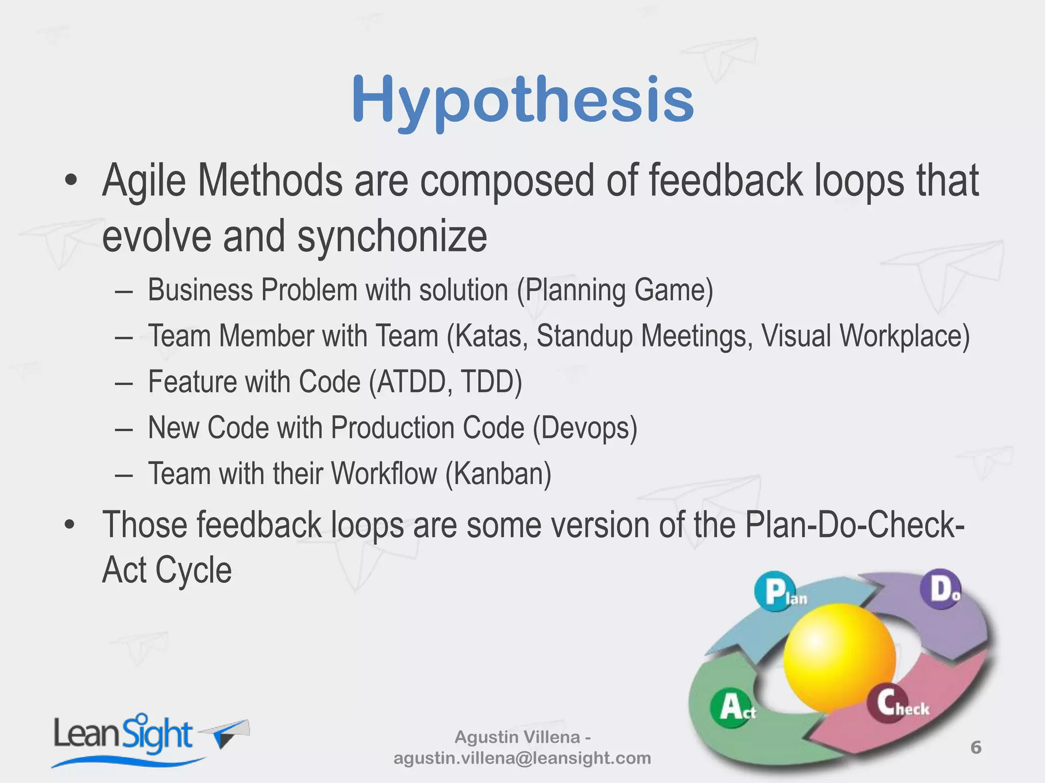 The Agile Method Ecosystem (Scrum, XP, Devops, LeanStartup) | PDF