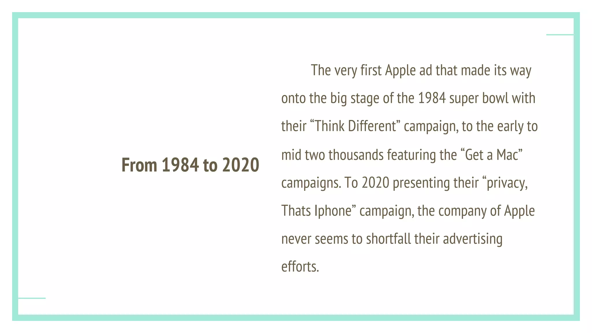 Apple Marketing Presentation | PDF