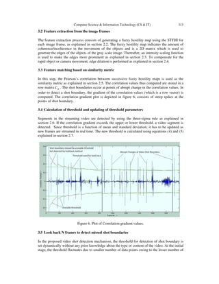 An unsupervised method for real time video shot segmentation | PDF