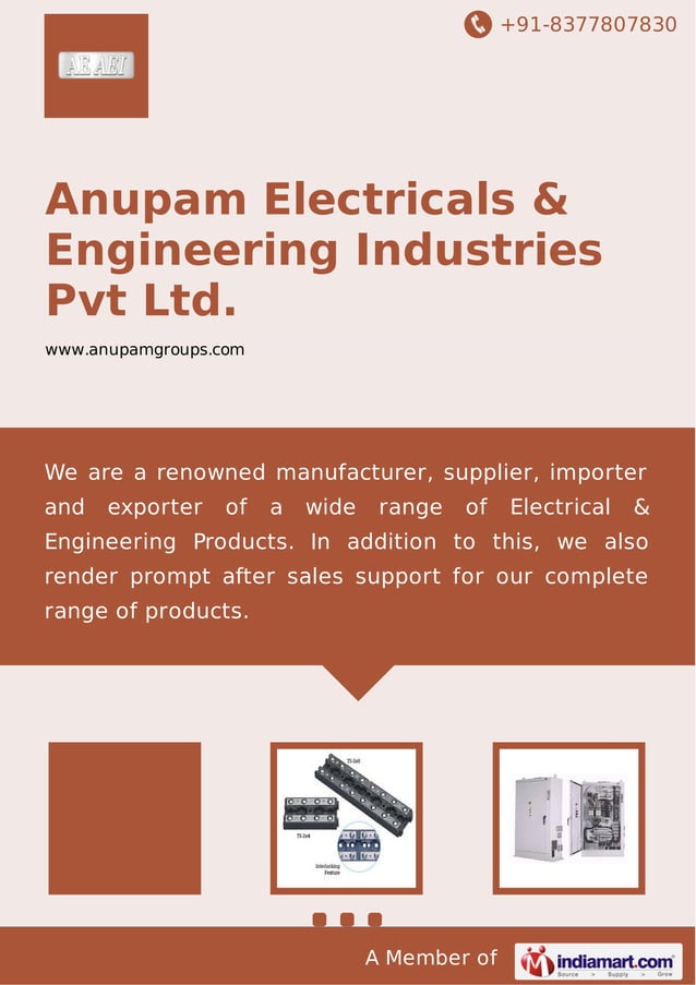 Anupam electricals-engineering-industries-pvt-ltd | PDF | Commodities | Economy