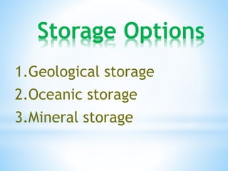 carbon capture and sequestration | PPTX