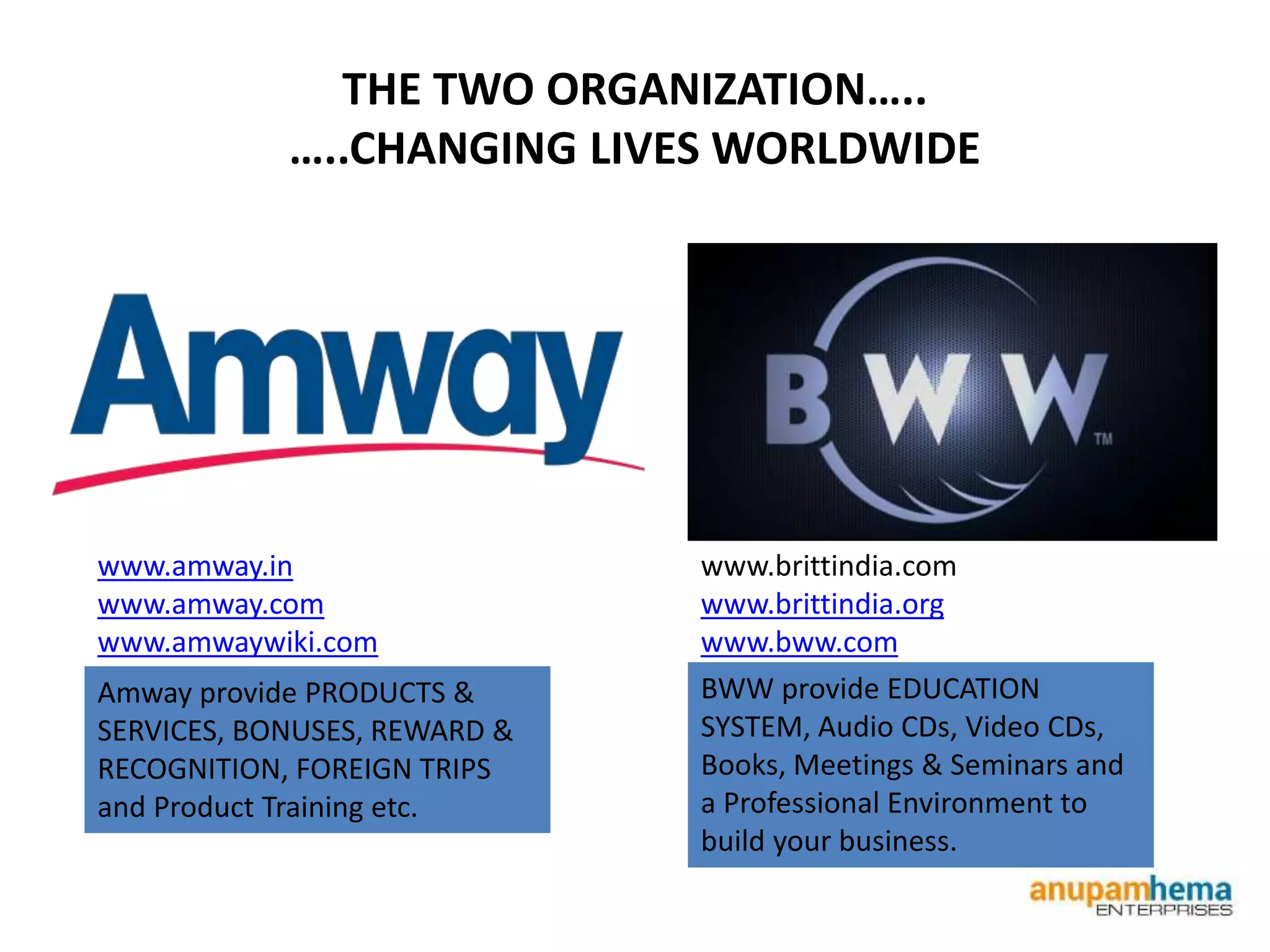 Amway Sales & Marketing Plan | PPSX