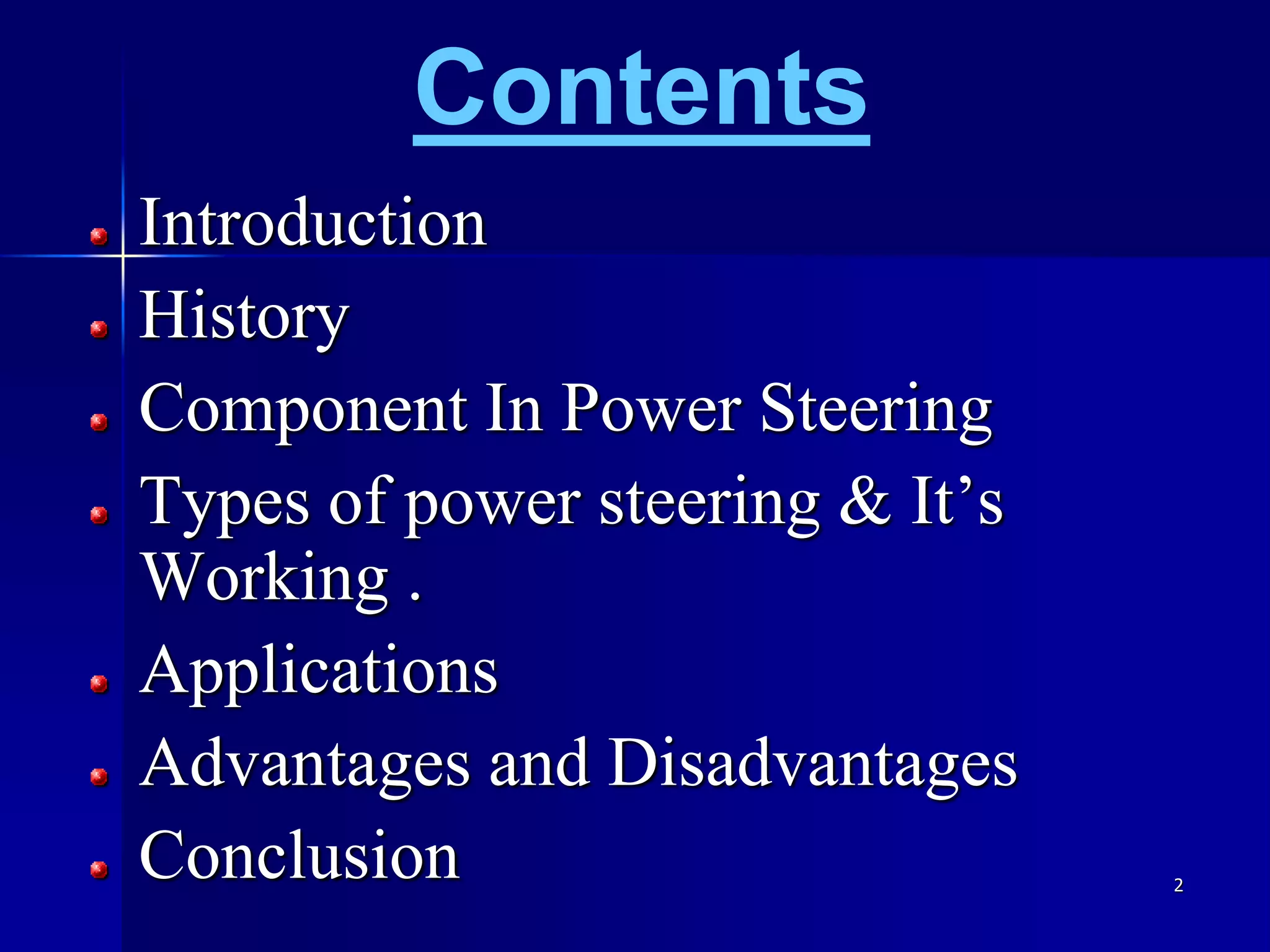 Steering system | PPT