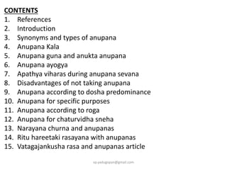 Anupana | PPTX