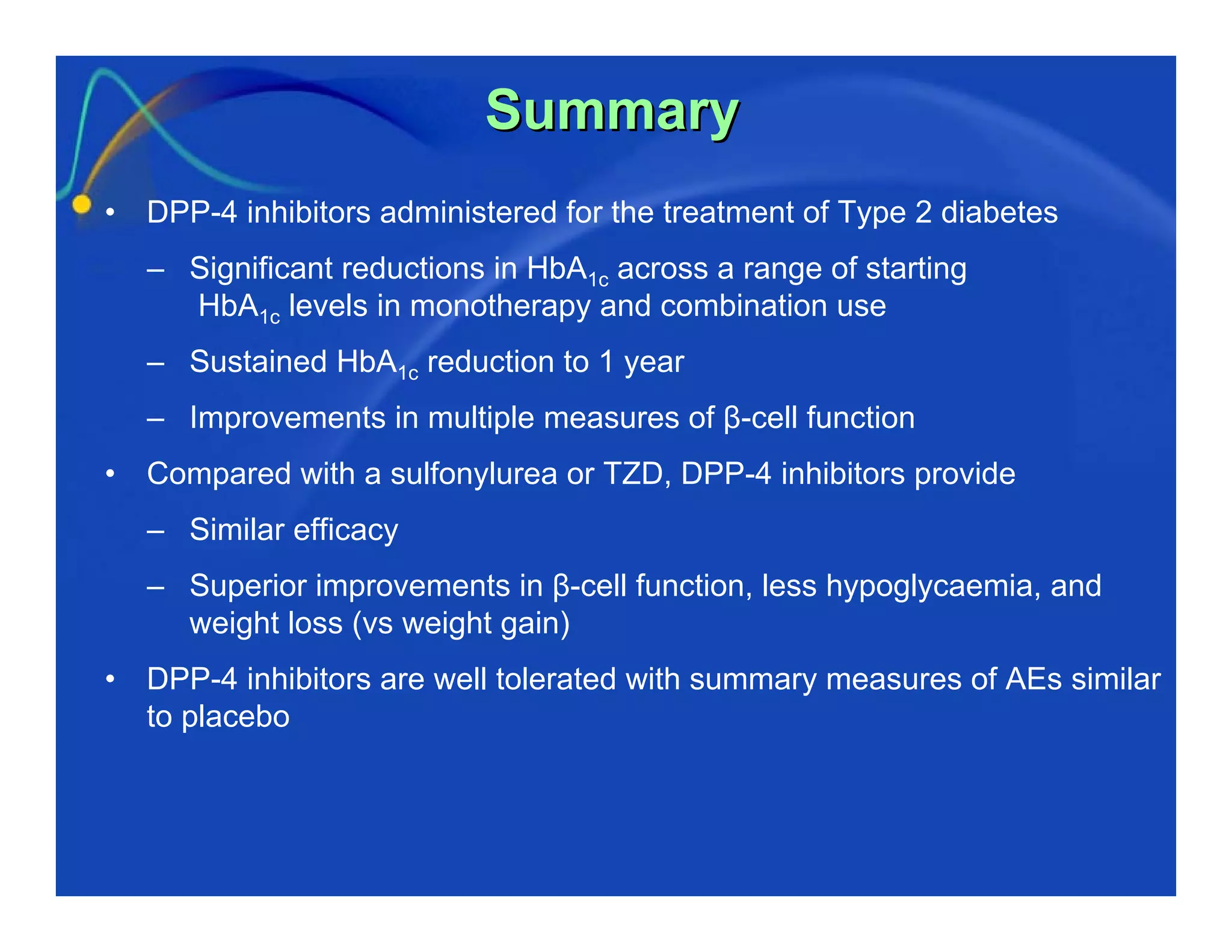 An Update On Dpp 4 Inhibitors In The Management Of Type 2 Diabetes | PDF