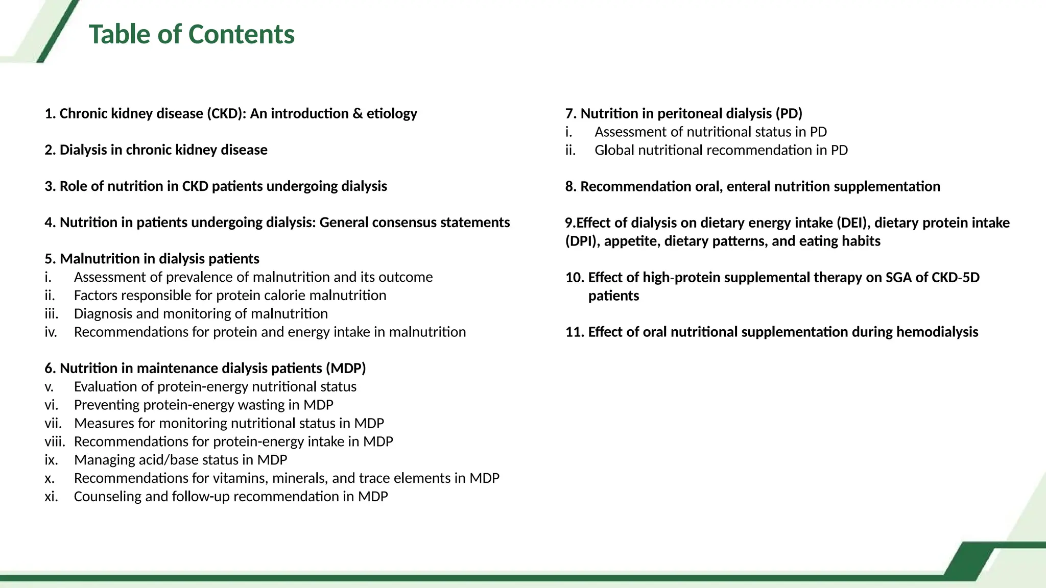An update on nutrition in dialysis patients.pptx
