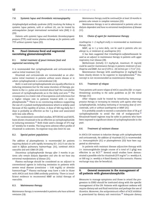 An update on the treatment of glomerulonephritisa | PDF