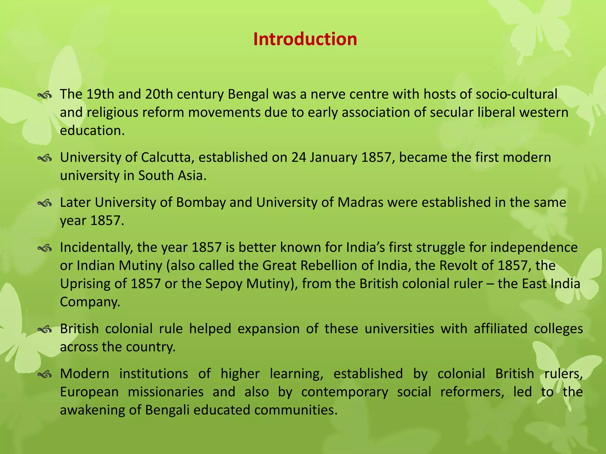 The Legacy of Bengal Renaissance in Public Library Development in India ...