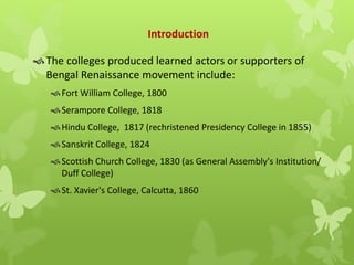 The Legacy of Bengal Renaissance in Public Library Development in India ...