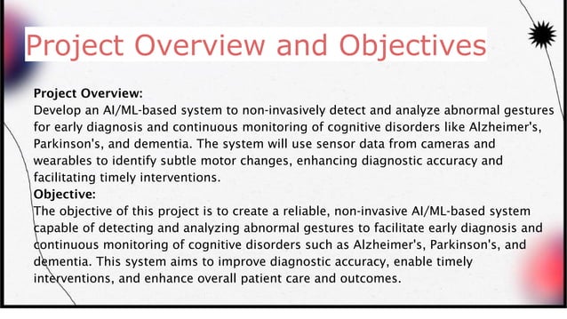 Abnormal Gesture Perception For Cognitive Disorder Ppt
