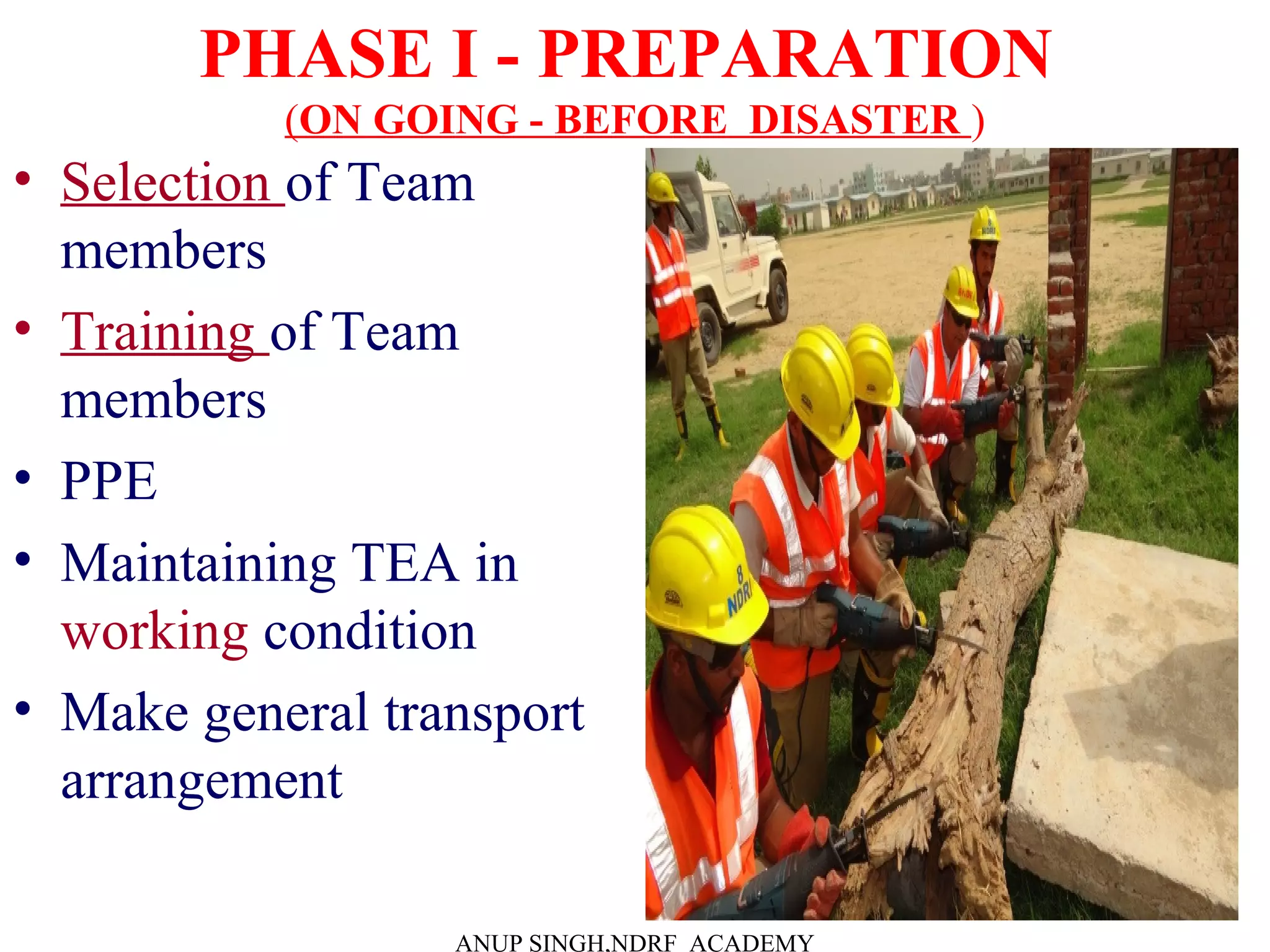 ORGANISING AND STARTING A CSSR OPERATION | PPT