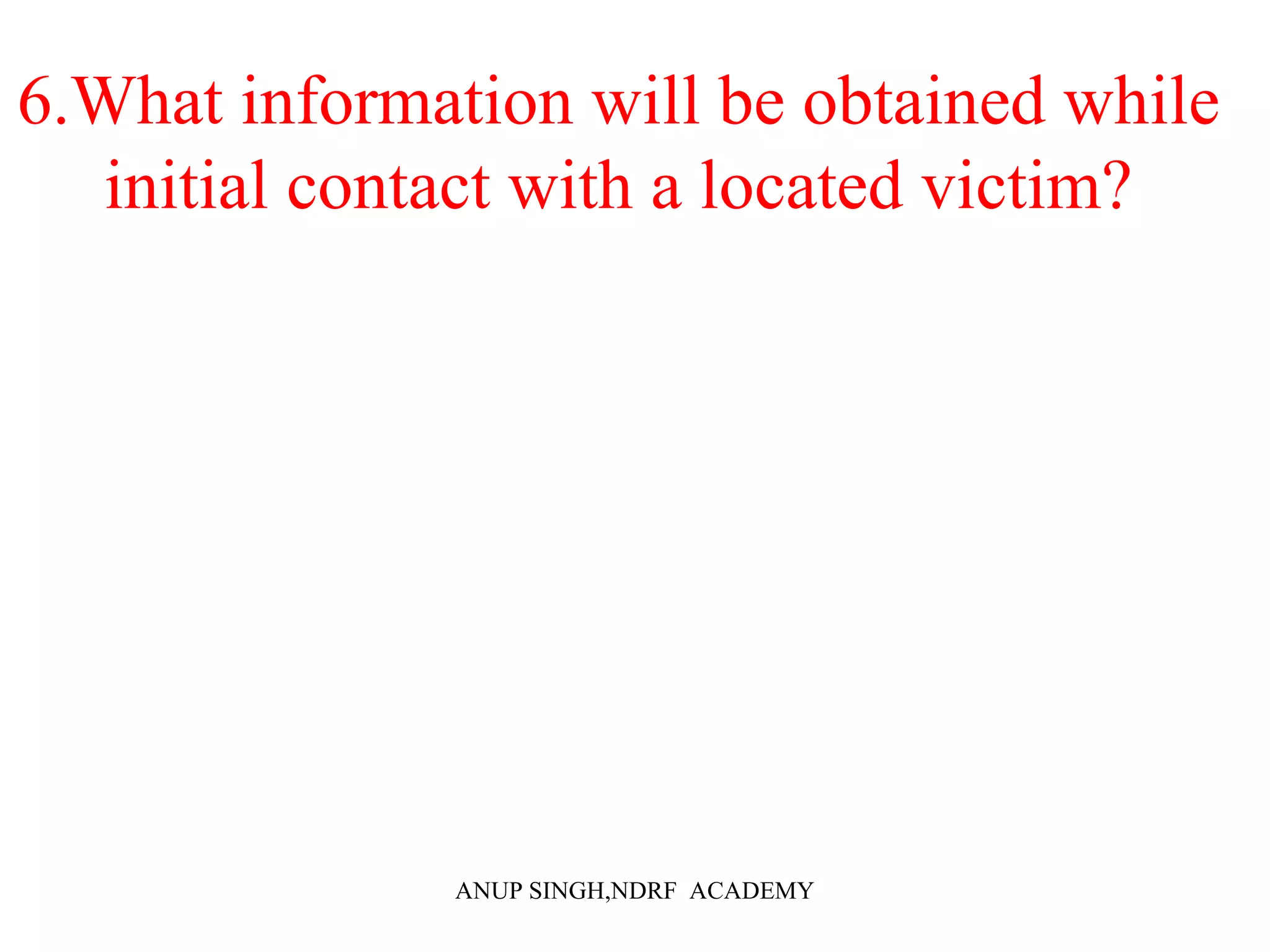 ORGANISING AND STARTING A CSSR OPERATION | PPT