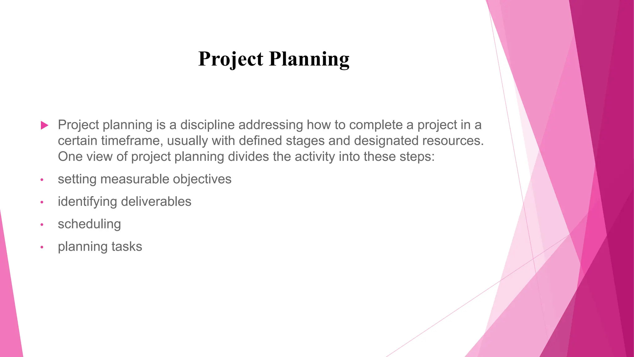 ppt on project planning | PPTX
