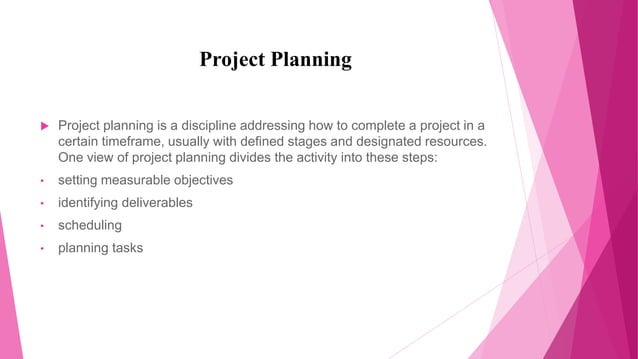 ppt on project planning | PPT
