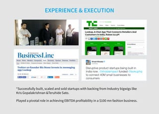 Anup Mohan - Portfolio. | PPT