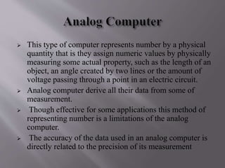 CLASSIFICATION OF COMPUTERS | PPTX