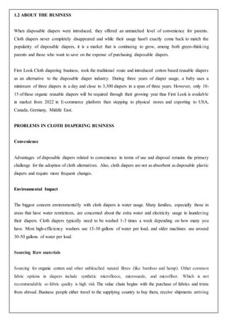 diaper manufacturing intro | DOCX