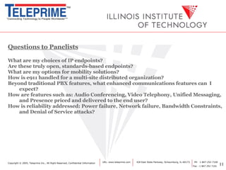 Anup Vo Ip Conference 2005 Hostedvs Premise | PPT