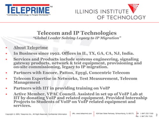 Anup Vo Ip Conference 2005 Hostedvs Premise | PPT