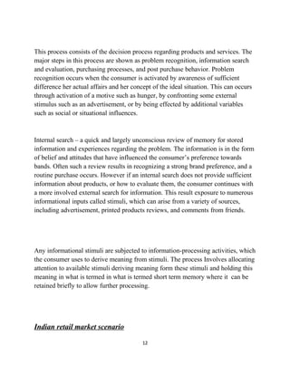 project work on BIG BAZAAR | DOC