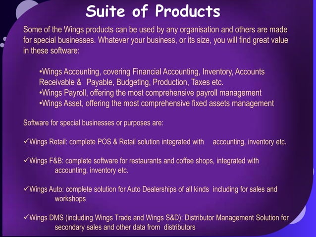 wings | PPTX | Business | Business and Finance