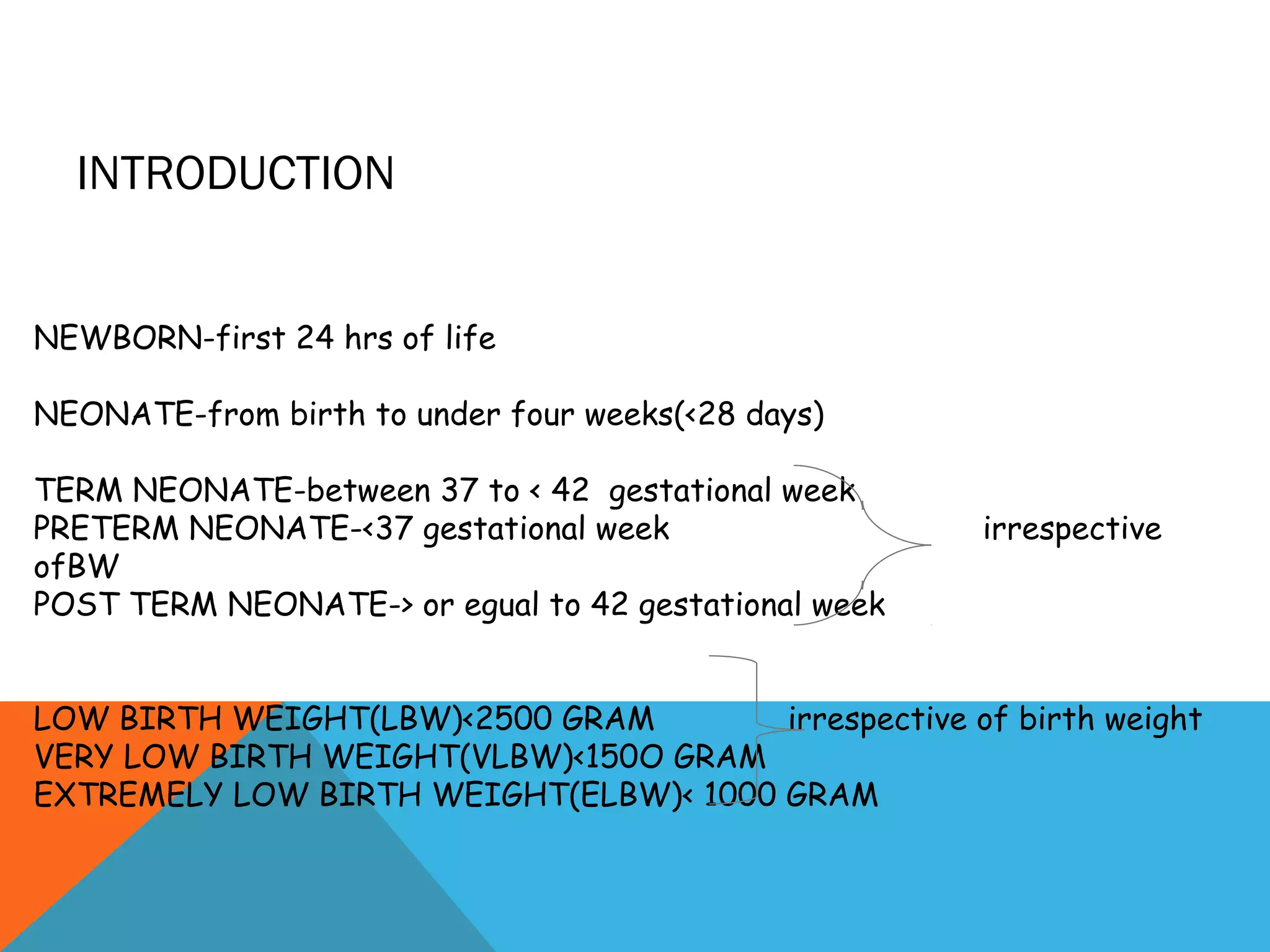 neonatal physiology and transition period | PPT