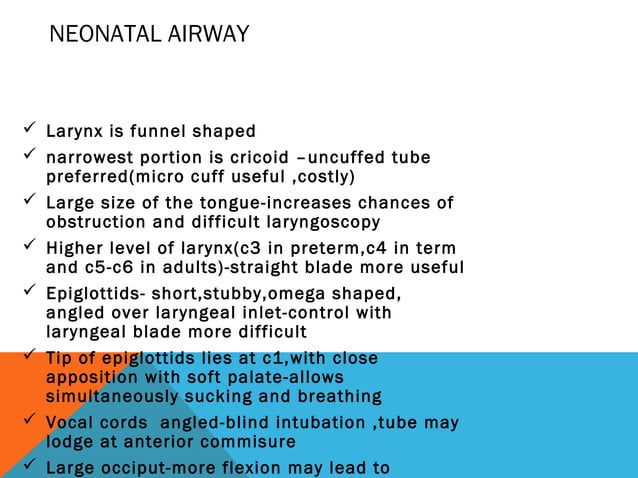 neonatal physiology and transition period | PPT