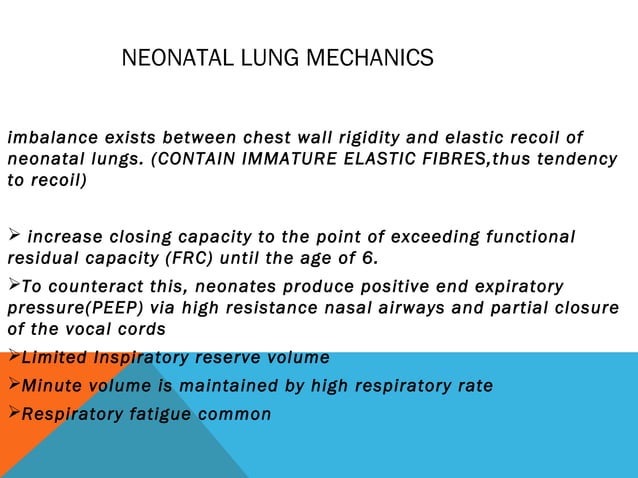 neonatal physiology and transition period | PPT